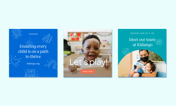 Kidango Nonprofit Branding & Website | Raygun