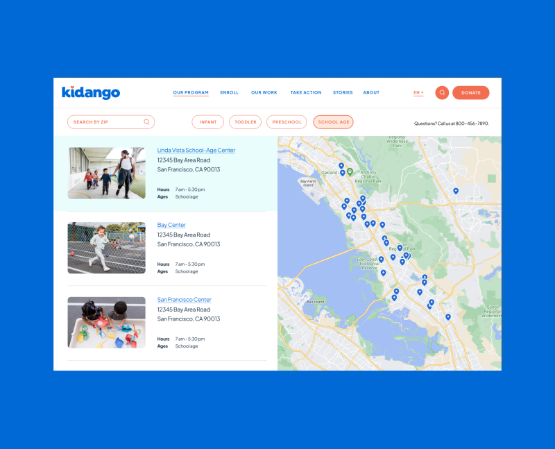 Kidango Brand & Website | Raygun